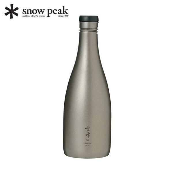 スノーピーク snowpeak 酒筒(さかづつ) Titanium [TW-540]snow peak Sake Bottle Titanium日本の情景によく合う日本酒を、粋に持ち運べる酒筒。すっきりシェイプされた酒筒はお猪口に注ぎやすい...