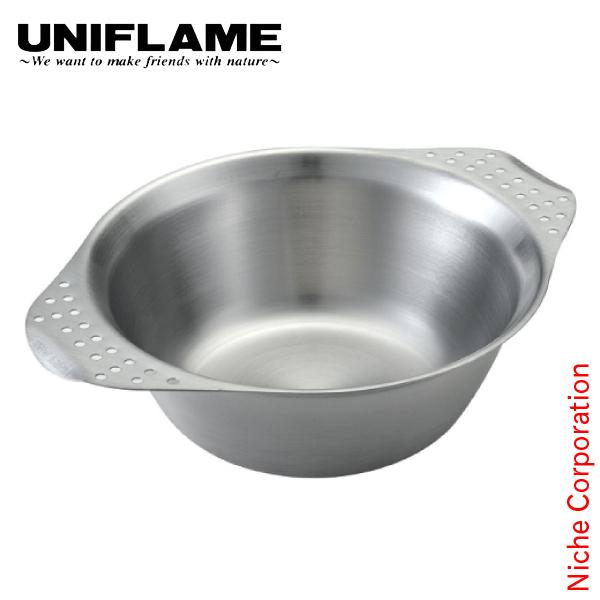 ロングセラーUNIFLAMEステンレス食器シリーズをリニューアル。ヘアライン加工で食器の質感を高めました。■仕様・ハンドル部はパンチング加工により熱伝導を抑える放熱設計で熱くなりにくい！［サイズ］ 約160(内径)×210×60(深さ)mm...