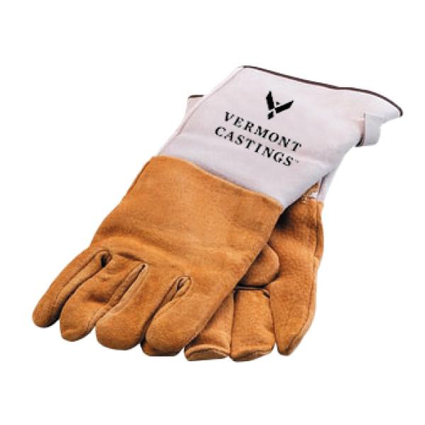 熱い薪ストーブに薪を投入したり、ストーブの周りで作業するときは、牛革製グローブのご使用をお薦めしますストーブ以外の熱いものを取り扱うときにも利用できます。■仕様牛革製【サイズ】幅18×長さ38cm[ バーモントキャスティングス VERMON...