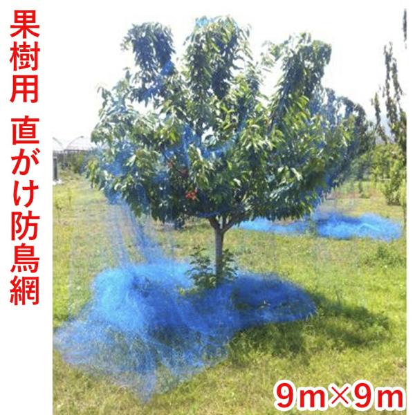 【仕様】・メーカー名：日本マタイ・商品名：果樹用 直がけ防鳥網・サイズ：9m×9m・目合い：20ｍｍ・太さ：1000d※【沖縄・離島】へ発送する場合は別途送料が必要となります。※モニターの発色具合によって実際のものと色が異なる場合があります...