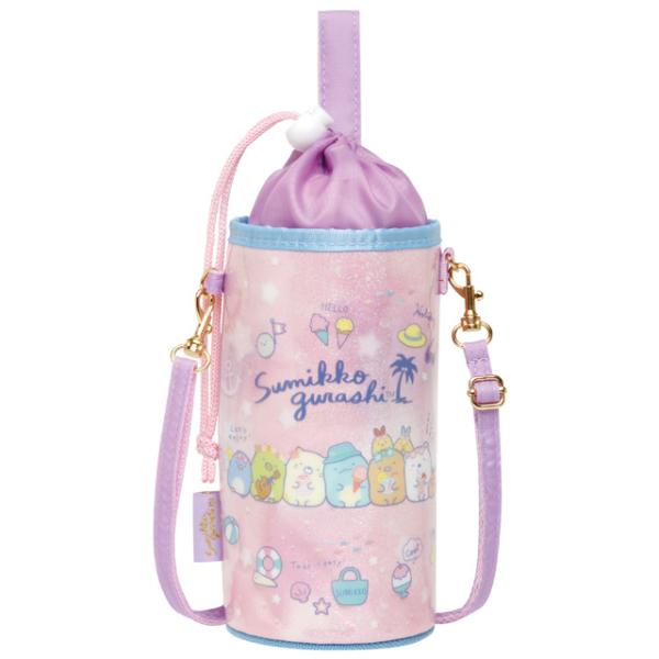 ★メール便不可商品★※メール便を選択された場合は宅配便に変更（送料も変更）して発送します(C)san-xサンエックスの大人気キャラクター「すみっコぐらし」のペットボトルポーチです☆500mlはもちろん、650mlの大きめペットボトルにも対応...