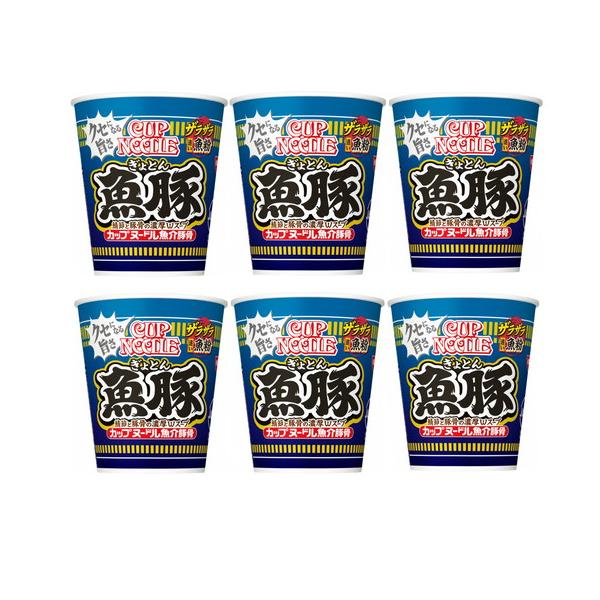 日清食品 カップヌードル 魚豚 85g×6個