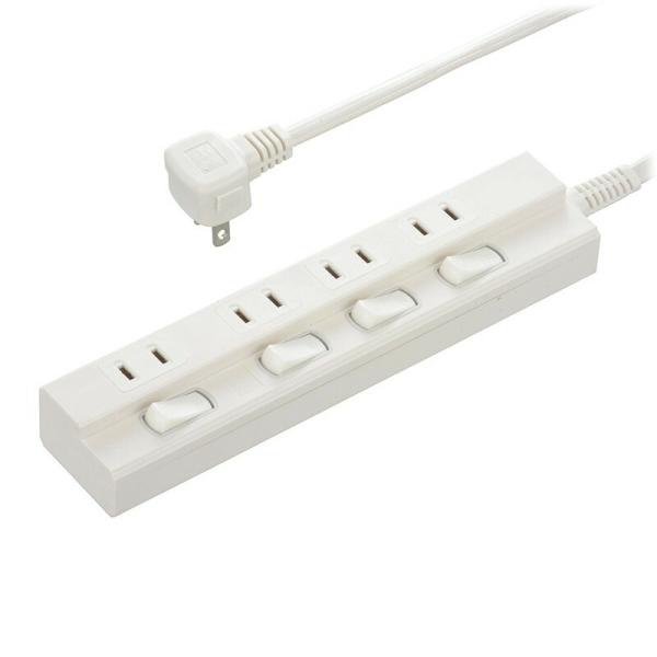 ●個別スイッチで待機電力をカット。●ランプレス個別スイッチでスイッチランプを省いてさらに節電。●コンセント周りに熱に強いPBT樹脂使用の難燃・耐熱ボディ。●丈夫な二重被ふくコード。●壁に沿ってすっきり配線できるL型プラグ(耐トラッキング絶縁...