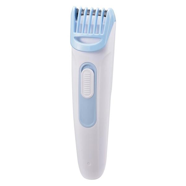 特長・アタッチメントをスライドさせるだけで簡単に長さを調整できます・カット長さは2mmから18mmまで2mm単位で9段階に調整できます・お子様の小さな頭や耳周りも簡単にカットできます・アタッチメントと刃は水洗い可能で、掃除用ブラシ付きのお手...