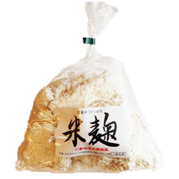 川善の定休日は発送できないことをご了承お願いいたします。到着したら冷蔵庫での保管をお願いします。賞味期限20日白米にこうじ菌を繁殖させ、デンプン質を糖化させたもので、お味噌、甘酒、塩こうじ造りに、すぐに使える「生こうじ」です。川善の味噌紹介...