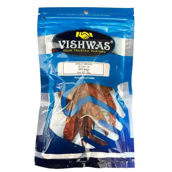 CHILLY WHOLE(50g/250gは取り寄せ)中国産 インド料理には必須のスパイスのひとつで、料理に辛みをつけるために使われます。ビタミンAとビタミンCが豊富です。（Wiki調べ）カレー作り勉強中の店長のチキンカレー作り方動画htt...