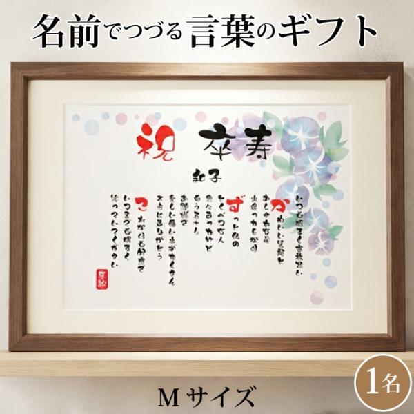 大切な人へ、心のこもった感謝を伝えるおしゃれな名前でつづるメッセージポエムのギフト。「名前ことば」のサプライズは、名前と言葉詩のコラボレーションで、感動いっぱい!!お祝いの場面で盛り上がります！オリジナルのお名前を使った、ネームメッセージで...