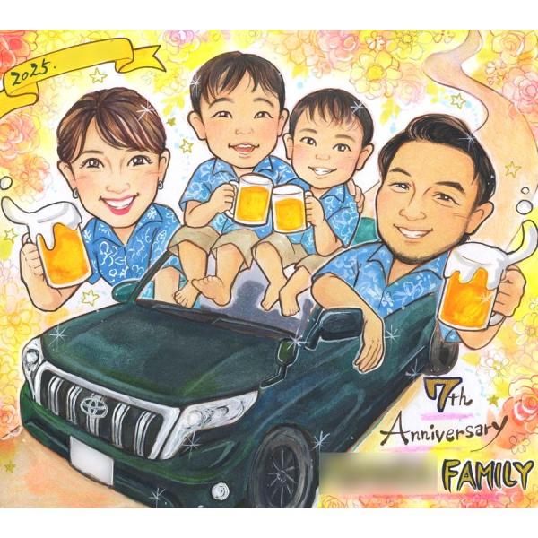 ・下描き満足保証・納期厳守・人気の似顔絵作家ずっと飾れる満足度の高い似顔絵をお届けします【ご利用の多いシーン】お祝い プレゼント 贈り物 ギフト 贈呈用 還暦 古希 喜寿 傘寿 米寿 卒寿 白寿 百寿 長寿 結婚記念日 金婚式 結婚50周年...