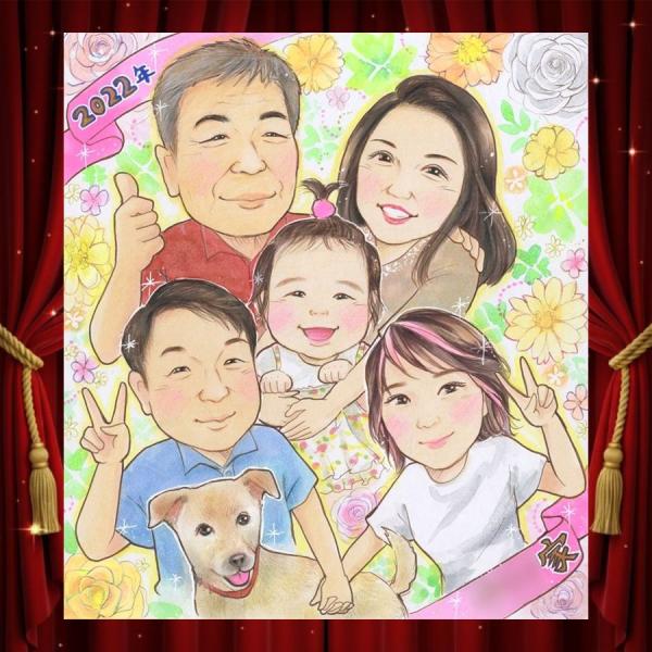 ・下描き満足保証・納期厳守・人気の似顔絵作家ずっと飾れる満足度の高い似顔絵をお届けします【ご利用の多いシーン】お祝い プレゼント 贈り物 ギフト 贈呈用 還暦 古希 喜寿 傘寿 米寿 卒寿 白寿 百寿 長寿 結婚記念日 金婚式 結婚50周年...