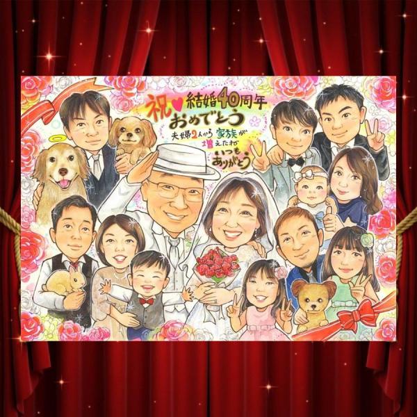 ・下描き満足保証・納期厳守・人気の似顔絵作家ずっと飾れる満足度の高い似顔絵をお届けします【ご利用の多いシーン】お祝い プレゼント 贈り物 ギフト 贈呈用 還暦 古希 喜寿 傘寿 米寿 卒寿 白寿 百寿 長寿 結婚記念日 金婚式 結婚50周年...