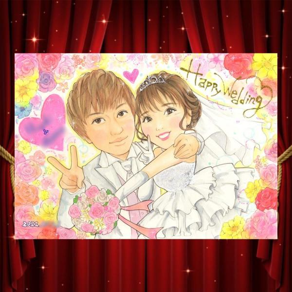 ・下描き満足保証・納期厳守・人気の似顔絵作家ずっと飾れる満足度の高い似顔絵をお届けします【ご利用の多いシーン】お祝い プレゼント 贈り物 ギフト 贈呈用 還暦 古希 喜寿 傘寿 米寿 卒寿 白寿 百寿 長寿 結婚記念日 金婚式 結婚50周年...
