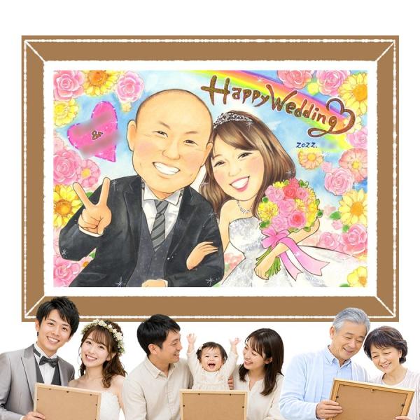 ・下描き満足保証・納期厳守・人気の似顔絵作家ずっと飾れる満足度の高い似顔絵をお届けします【ご利用の多いシーン】お祝い プレゼント 贈り物 ギフト 贈呈用 還暦 古希 喜寿 傘寿 米寿 卒寿 白寿 百寿 長寿 結婚記念日 金婚式 結婚50周年...