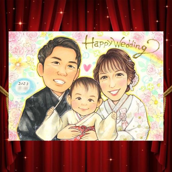 ・下描き満足保証・納期厳守・人気の似顔絵作家ずっと飾れる満足度の高い似顔絵をお届けします【ご利用の多いシーン】お祝い プレゼント 贈り物 ギフト 贈呈用 還暦 古希 喜寿 傘寿 米寿 卒寿 白寿 百寿 長寿 結婚記念日 金婚式 結婚50周年...
