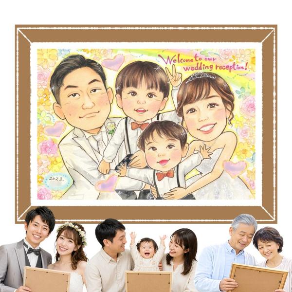 ・下描き満足保証・納期厳守・人気の似顔絵作家ずっと飾れる満足度の高い似顔絵をお届けします【ご利用の多いシーン】お祝い プレゼント 贈り物 ギフト 贈呈用 還暦 古希 喜寿 傘寿 米寿 卒寿 白寿 百寿 長寿 結婚記念日 金婚式 結婚50周年...
