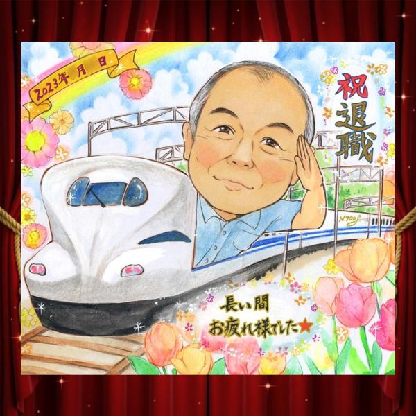・下描き満足保証・納期厳守・人気の似顔絵作家ずっと飾れる満足度の高い似顔絵をお届けします【ご利用の多いシーン】お祝い プレゼント 贈り物 ギフト 贈呈用 還暦 古希 喜寿 傘寿 米寿 卒寿 白寿 百寿 長寿 結婚記念日 金婚式 結婚50周年...