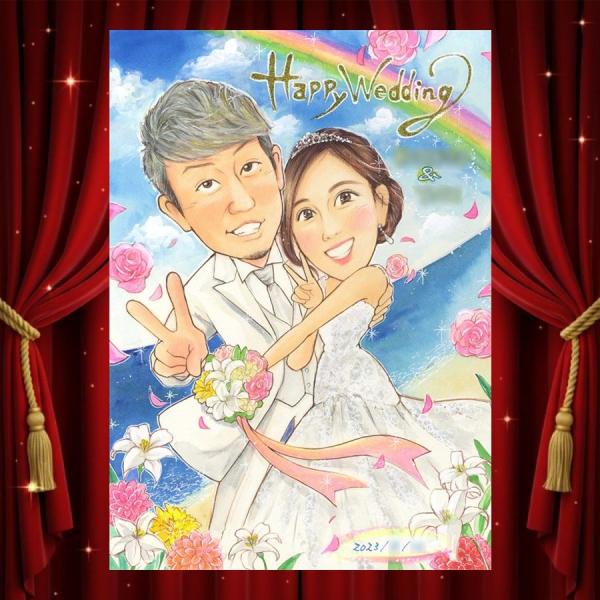 ・下描き満足保証・納期厳守・人気の似顔絵作家ずっと飾れる満足度の高い似顔絵をお届けします【ご利用の多いシーン】お祝い プレゼント 贈り物 ギフト 贈呈用 還暦 古希 喜寿 傘寿 米寿 卒寿 白寿 百寿 長寿 結婚記念日 金婚式 結婚50周年...