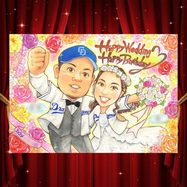・下描き満足保証・納期厳守・人気の似顔絵作家ずっと飾れる満足度の高い似顔絵をお届けします【ご利用の多いシーン】お祝い プレゼント 贈り物 ギフト 贈呈用 還暦 古希 喜寿 傘寿 米寿 卒寿 白寿 百寿 長寿 結婚記念日 金婚式 結婚50周年...