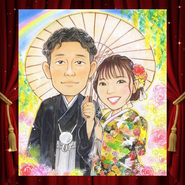 ・下描き満足保証・納期厳守・人気の似顔絵作家ずっと飾れる満足度の高い似顔絵をお届けします【ご利用の多いシーン】お祝い プレゼント 贈り物 ギフト 贈呈用 還暦 古希 喜寿 傘寿 米寿 卒寿 白寿 百寿 長寿 結婚記念日 金婚式 結婚50周年...