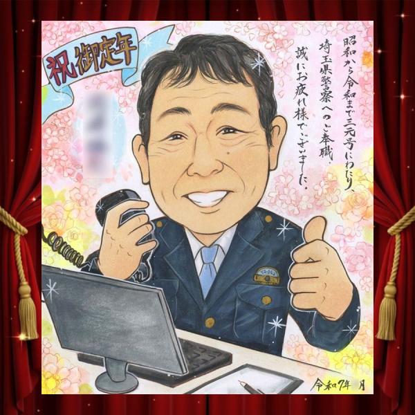 ・下描き満足保証・納期厳守・人気の似顔絵作家ずっと飾れる満足度の高い似顔絵をお届けします【ご利用の多いシーン】お祝い プレゼント 贈り物 ギフト 贈呈用 還暦 古希 喜寿 傘寿 米寿 卒寿 白寿 百寿 長寿 結婚記念日 金婚式 結婚50周年...