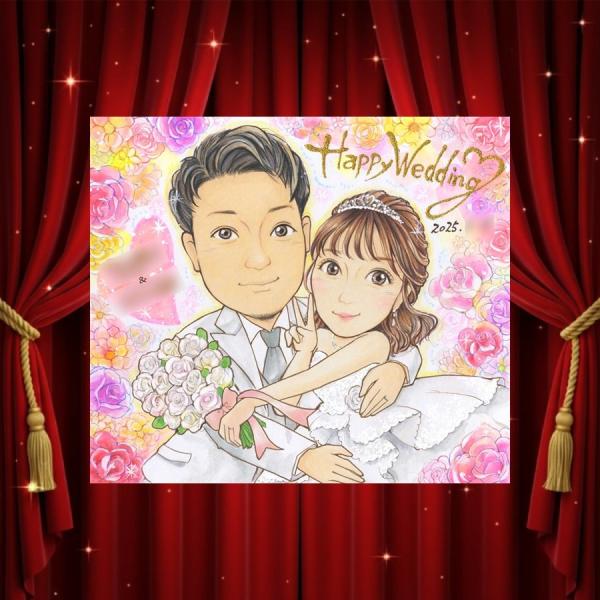 ・下描き満足保証・納期厳守・人気の似顔絵作家ずっと飾れる満足度の高い似顔絵をお届けします【ご利用の多いシーン】お祝い プレゼント 贈り物 ギフト 贈呈用 還暦 古希 喜寿 傘寿 米寿 卒寿 白寿 百寿 長寿 結婚記念日 金婚式 結婚50周年...