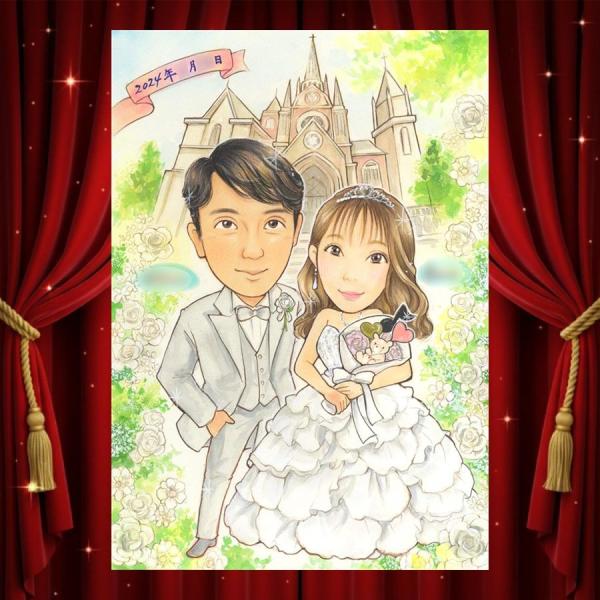 ・下描き満足保証・納期厳守・人気の似顔絵作家ずっと飾れる満足度の高い似顔絵をお届けします【ご利用の多いシーン】お祝い プレゼント 贈り物 ギフト 贈呈用 還暦 古希 喜寿 傘寿 米寿 卒寿 白寿 百寿 長寿 結婚記念日 金婚式 結婚50周年...