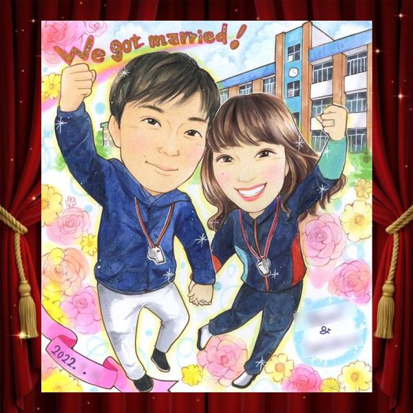 ・下描き満足保証・納期厳守・人気の似顔絵作家ずっと飾れる満足度の高い似顔絵をお届けします【ご利用の多いシーン】お祝い プレゼント 贈り物 ギフト 贈呈用 還暦 古希 喜寿 傘寿 米寿 卒寿 白寿 百寿 長寿 結婚記念日 金婚式 結婚50周年...