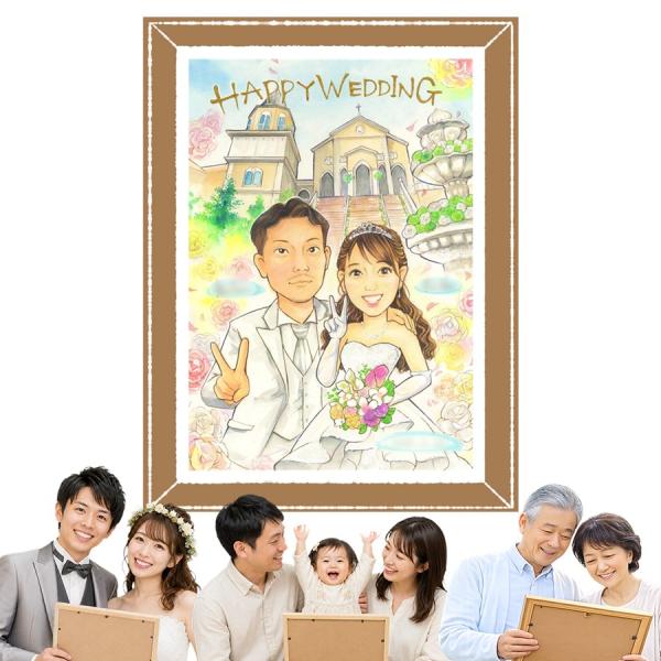 ・下描き満足保証・納期厳守・人気の似顔絵作家ずっと飾れる満足度の高い似顔絵をお届けします【ご利用の多いシーン】お祝い プレゼント 贈り物 ギフト 贈呈用 還暦 古希 喜寿 傘寿 米寿 卒寿 白寿 百寿 長寿 結婚記念日 金婚式 結婚50周年...