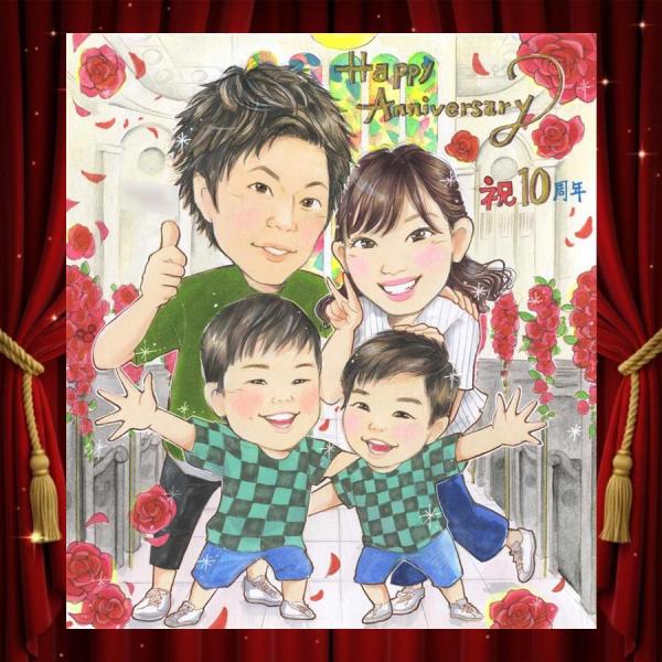 ・下描き満足保証・納期厳守・人気の似顔絵作家ずっと飾れる満足度の高い似顔絵をお届けします【ご利用の多いシーン】お祝い プレゼント 贈り物 ギフト 贈呈用 還暦 古希 喜寿 傘寿 米寿 卒寿 白寿 百寿 長寿 結婚記念日 金婚式 結婚50周年...