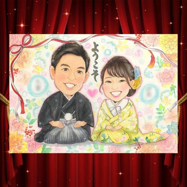 ・下描き満足保証・納期厳守・人気の似顔絵作家ずっと飾れる満足度の高い似顔絵をお届けします【ご利用の多いシーン】お祝い プレゼント 贈り物 ギフト 贈呈用 還暦 古希 喜寿 傘寿 米寿 卒寿 白寿 百寿 長寿 結婚記念日 金婚式 結婚50周年...