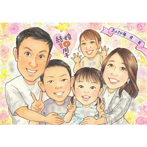 ・下描き満足保証・納期厳守・人気の似顔絵作家ずっと飾れる満足度の高い似顔絵をお届けします【ご利用の多いシーン】お祝い プレゼント 贈り物 ギフト 贈呈用 還暦 古希 喜寿 傘寿 米寿 卒寿 白寿 百寿 長寿 結婚記念日 金婚式 結婚50周年...