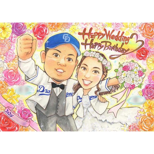 ・下描き満足保証・納期厳守・人気の似顔絵作家ずっと飾れる満足度の高い似顔絵をお届けします【ご利用の多いシーン】お祝い プレゼント 贈り物 ギフト 贈呈用 還暦 古希 喜寿 傘寿 米寿 卒寿 白寿 百寿 長寿 結婚記念日 金婚式 結婚50周年...