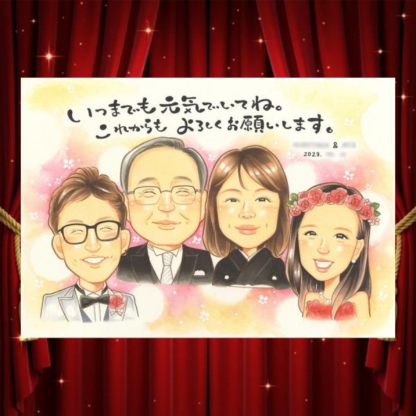 ・下描き満足保証・納期厳守・人気の似顔絵作家ずっと飾れる満足度の高い似顔絵をお届けします【ご利用の多いシーン】お祝い プレゼント 贈り物 ギフト 贈呈用 還暦 古希 喜寿 傘寿 米寿 卒寿 白寿 百寿 長寿 結婚記念日 金婚式 結婚50周年...