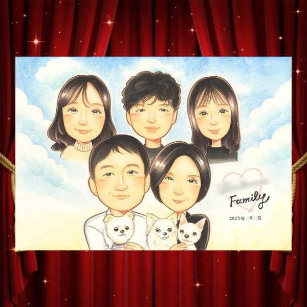・下描き満足保証・納期厳守・人気の似顔絵作家ずっと飾れる満足度の高い似顔絵をお届けします【ご利用の多いシーン】お祝い プレゼント 贈り物 ギフト 贈呈用 還暦 古希 喜寿 傘寿 米寿 卒寿 白寿 百寿 長寿 結婚記念日 金婚式 結婚50周年...