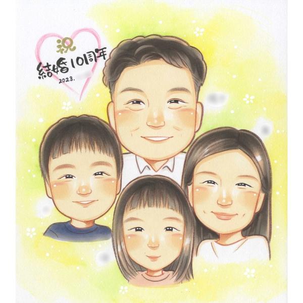 ・下描き満足保証・納期厳守・人気の似顔絵作家ずっと飾れる満足度の高い似顔絵をお届けします【ご利用の多いシーン】お祝い プレゼント 贈り物 ギフト 贈呈用 還暦 古希 喜寿 傘寿 米寿 卒寿 白寿 百寿 長寿 結婚記念日 金婚式 結婚50周年...