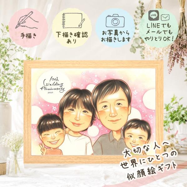 ・下描き満足保証・納期厳守・人気の似顔絵作家ずっと飾れる満足度の高い似顔絵をお届けします【ご利用の多いシーン】お祝い プレゼント 贈り物 ギフト 贈呈用 還暦 古希 喜寿 傘寿 米寿 卒寿 白寿 百寿 長寿 結婚記念日 金婚式 結婚50周年...