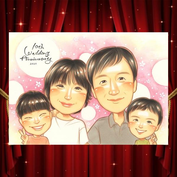・下描き満足保証・納期厳守・人気の似顔絵作家ずっと飾れる満足度の高い似顔絵をお届けします【ご利用の多いシーン】お祝い プレゼント 贈り物 ギフト 贈呈用 還暦 古希 喜寿 傘寿 米寿 卒寿 白寿 百寿 長寿 結婚記念日 金婚式 結婚50周年...