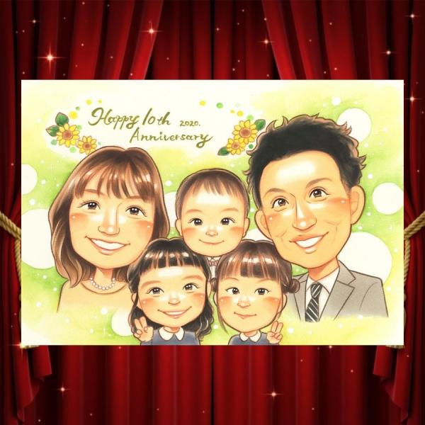・下描き満足保証・納期厳守・人気の似顔絵作家ずっと飾れる満足度の高い似顔絵をお届けします【ご利用の多いシーン】お祝い プレゼント 贈り物 ギフト 贈呈用 還暦 古希 喜寿 傘寿 米寿 卒寿 白寿 百寿 長寿 結婚記念日 金婚式 結婚50周年...