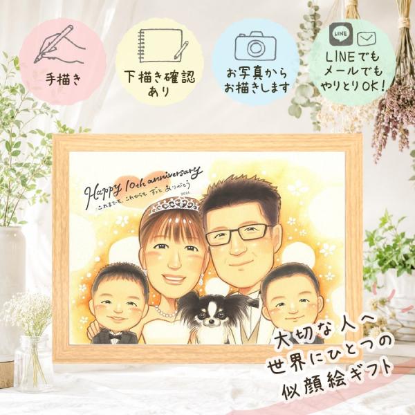 ・下描き満足保証・納期厳守・人気の似顔絵作家ずっと飾れる満足度の高い似顔絵をお届けします【ご利用の多いシーン】お祝い プレゼント 贈り物 ギフト 贈呈用 還暦 古希 喜寿 傘寿 米寿 卒寿 白寿 百寿 長寿 結婚記念日 金婚式 結婚50周年...