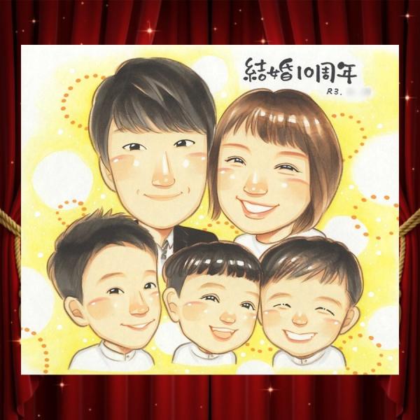 ・下描き満足保証・納期厳守・人気の似顔絵作家ずっと飾れる満足度の高い似顔絵をお届けします【ご利用の多いシーン】お祝い プレゼント 贈り物 ギフト 贈呈用 還暦 古希 喜寿 傘寿 米寿 卒寿 白寿 百寿 長寿 結婚記念日 金婚式 結婚50周年...
