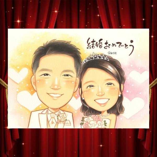 ・下描き満足保証・納期厳守・人気の似顔絵作家ずっと飾れる満足度の高い似顔絵をお届けします【ご利用の多いシーン】お祝い プレゼント 贈り物 ギフト 贈呈用 還暦 古希 喜寿 傘寿 米寿 卒寿 白寿 百寿 長寿 結婚記念日 金婚式 結婚50周年...