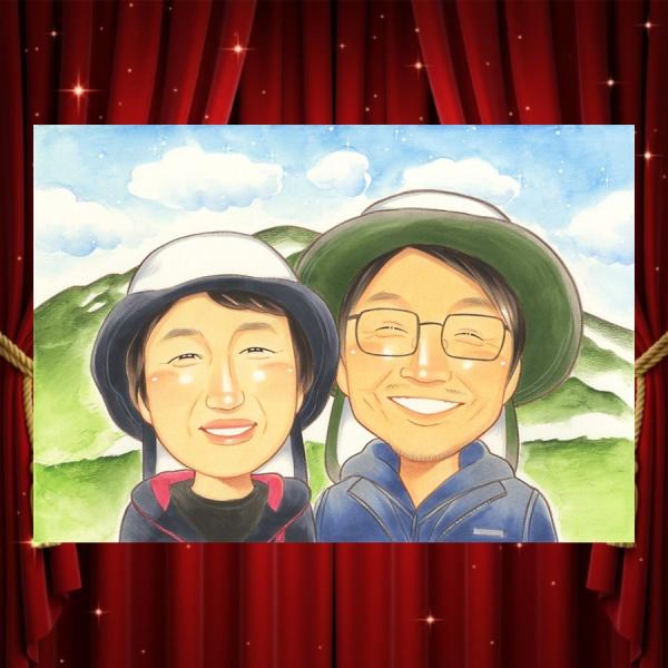 ・下描き満足保証・納期厳守・人気の似顔絵作家ずっと飾れる満足度の高い似顔絵をお届けします【ご利用の多いシーン】お祝い プレゼント 贈り物 ギフト 贈呈用 還暦 古希 喜寿 傘寿 米寿 卒寿 白寿 百寿 長寿 結婚記念日 金婚式 結婚50周年...
