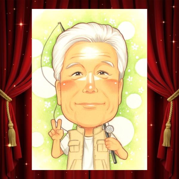・下描き満足保証・納期厳守・人気の似顔絵作家ずっと飾れる満足度の高い似顔絵をお届けします【ご利用の多いシーン】お祝い プレゼント 贈り物 ギフト 贈呈用 還暦 古希 喜寿 傘寿 米寿 卒寿 白寿 百寿 長寿 結婚記念日 金婚式 結婚50周年...