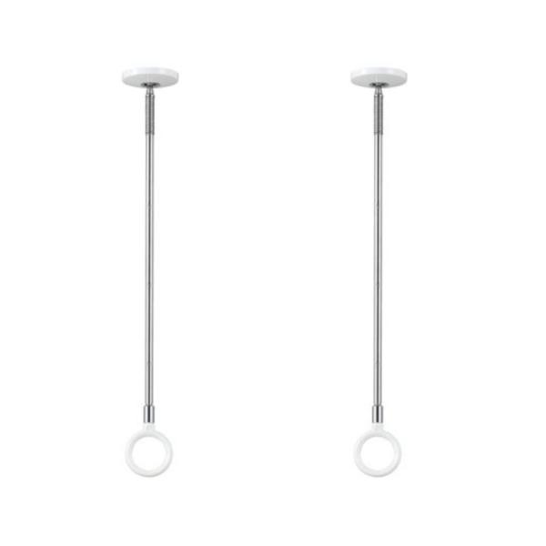 川口技研 室内用ホスクリーン スポット型 SPC-W ホワイト 2本セットインテリアに調和する薄型デザイン。使わないときはコンパクトに収納できるスポットタイプの室内用物干しです。室内干しをもっと便利にもっとスマートにの声から生まれました。シ...