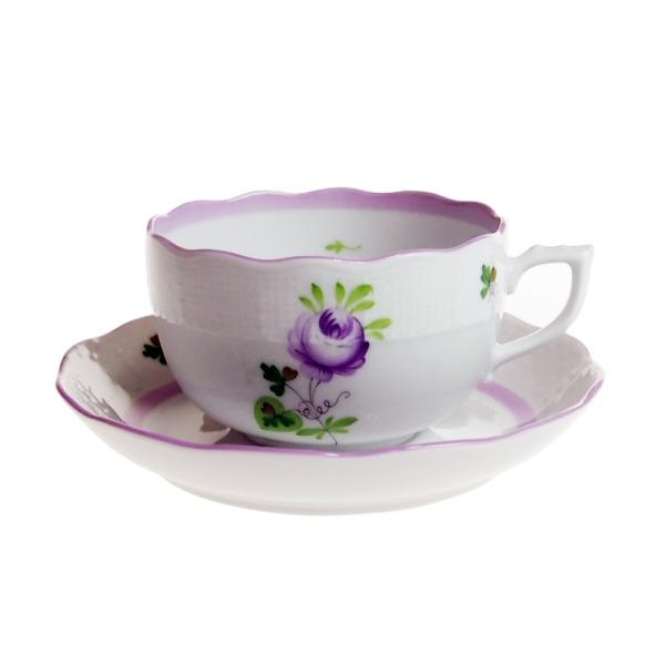 ◆生産国 ハンガリー（Made in Hungary）◆素材 磁器（Porcelain）◆口直径 約9cm◆高さ 約5cm◆ソーサー直径 約14cm◆容量 約200ml◆ブランドBOXは付属しておりません。こちらの商品はハンドペイント商品の...