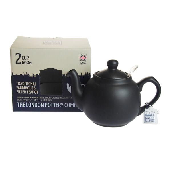 ウインブルドン生まれのロンドンポタリーまるっこい形と、機能性の高さで、紅茶の国イギリスの家庭で長く愛されているティーポット。ころんとしたフォルムで可愛らしくナチュラルなデザインが魅力。ポットの中には、ステンレス製の目の細かいティーストレーナ...