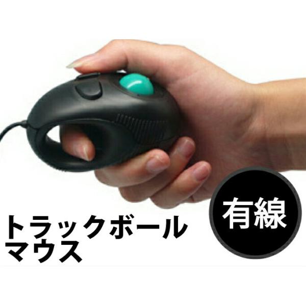 トラックボールマウス　有線製品仕様対応OS*WindowsXP以降インターフェイス*USB寸法*(W)11cm×(L)5cm×(H)6cm重量*85gUSBケーブル長*約190ｃｍカラー*ブラック（ボール部分*グリーン）【注意事項】商品の改...