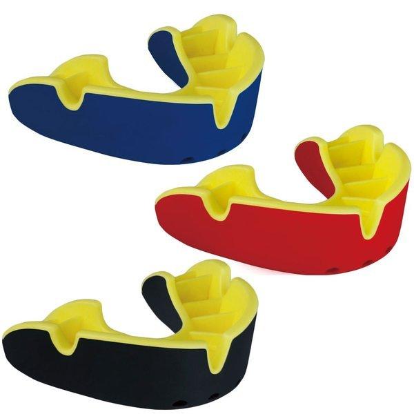 歯の損壊と脳障害予防に、パフォーマンスと集中力の向上にイギリス製　OPROシールド　歯科医師とスポーツバイオメカニクスに基づき開発された新世代マウスガード・本格モデル　SILVER　衝撃保護力をさらに高めたい方に。・解剖学的構造の「11枚」...