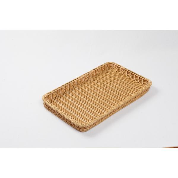 材質：ポリプロピレン樹脂　耐熱温度：120℃　サイズ：400x250xＨ35mm