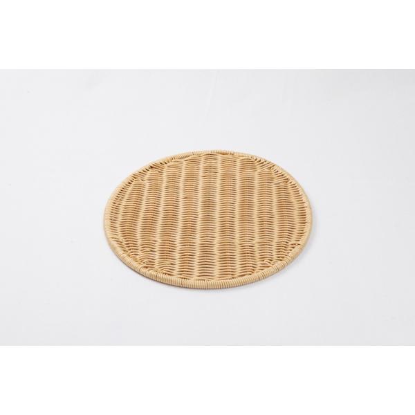 材質：ポリプロピレン樹脂　耐熱温度：120℃　サイズ：φ330ｘH10mm※他にもブラウン（BB-605）・ブラック（BB-606）がございます。