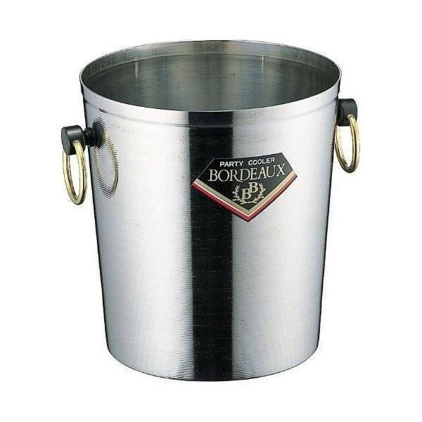 ●サイズ／φ18×高さ20cm●容量／4L●材質／18-0ステンレス●生産国：日本製（燕三条産）☆ステンレス製のお洒落なワインクーラーです。☆アイスペールとしてもご使用いただけます。
